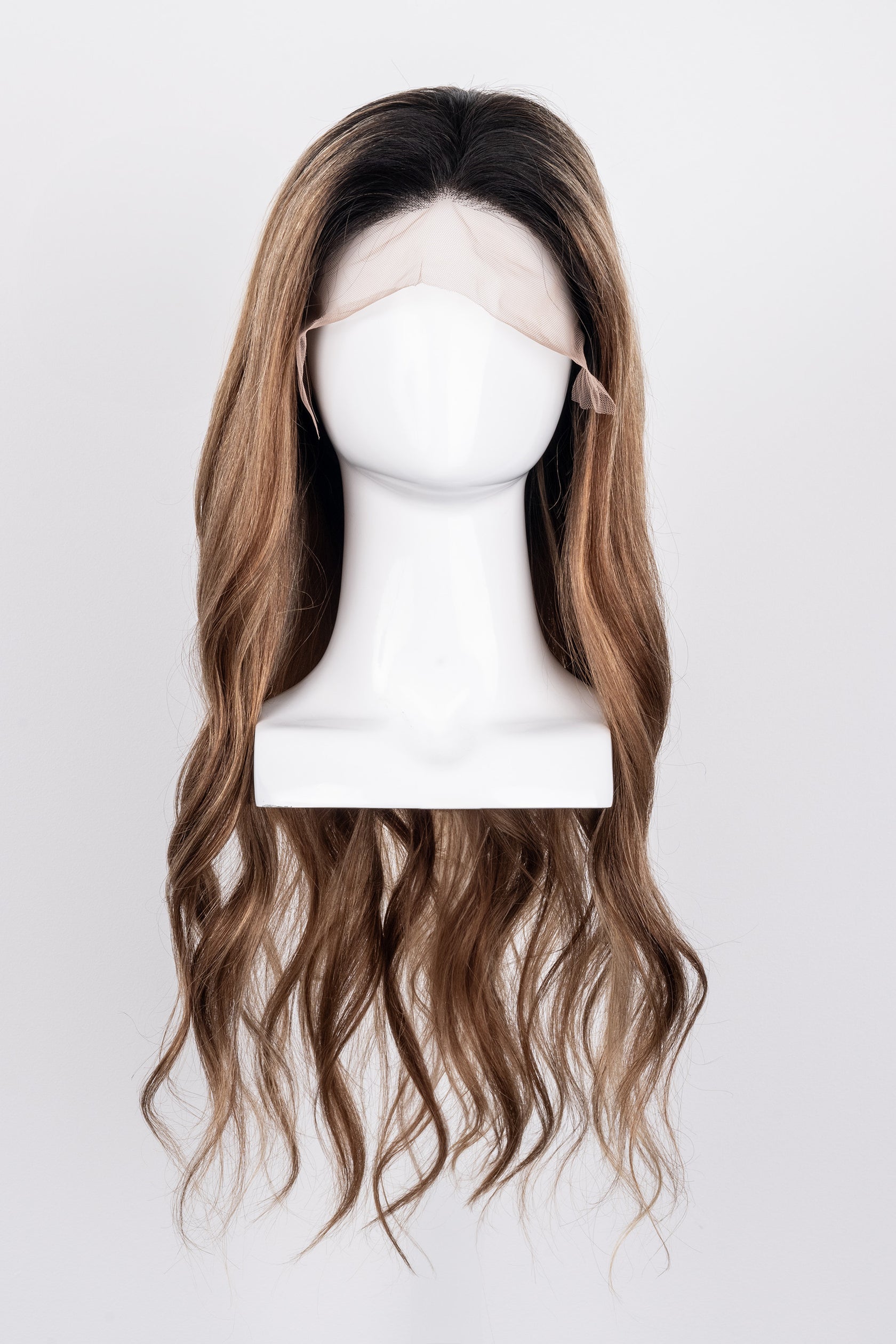 20-22" Lace Front Wig "Amber Balayage" – TheLaurenAshtynCollection