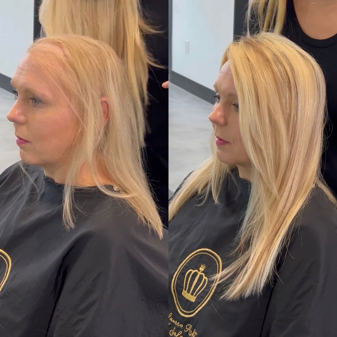 Hair Extensions Before and After – TheLaurenAshtynCollection