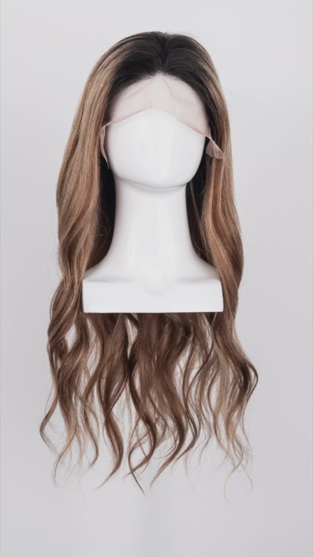20-22" Lace Front Wig "Amber Balayage" – TheLaurenAshtynCollection